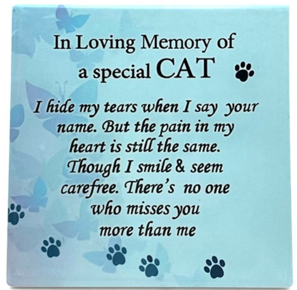 Memorial - In Loving Memory of a special CAT – Charlie & Chums