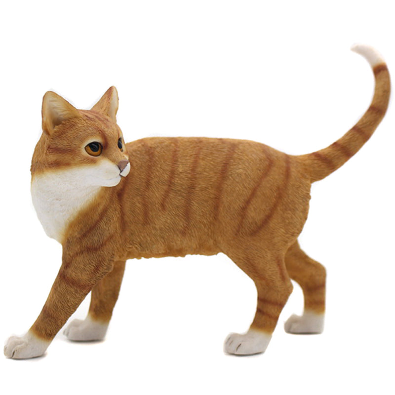 Ginger & White Cat Figurines By Leonardo Collection – Charlie & Chums