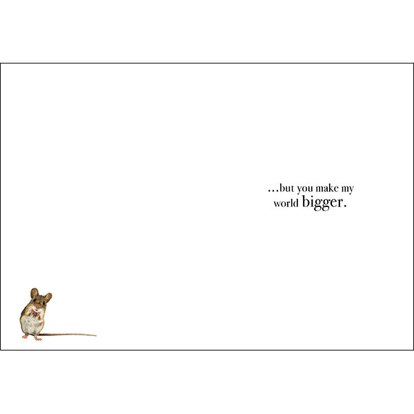 Affirmation Card - I know this is cheesy – Charlie & Chums