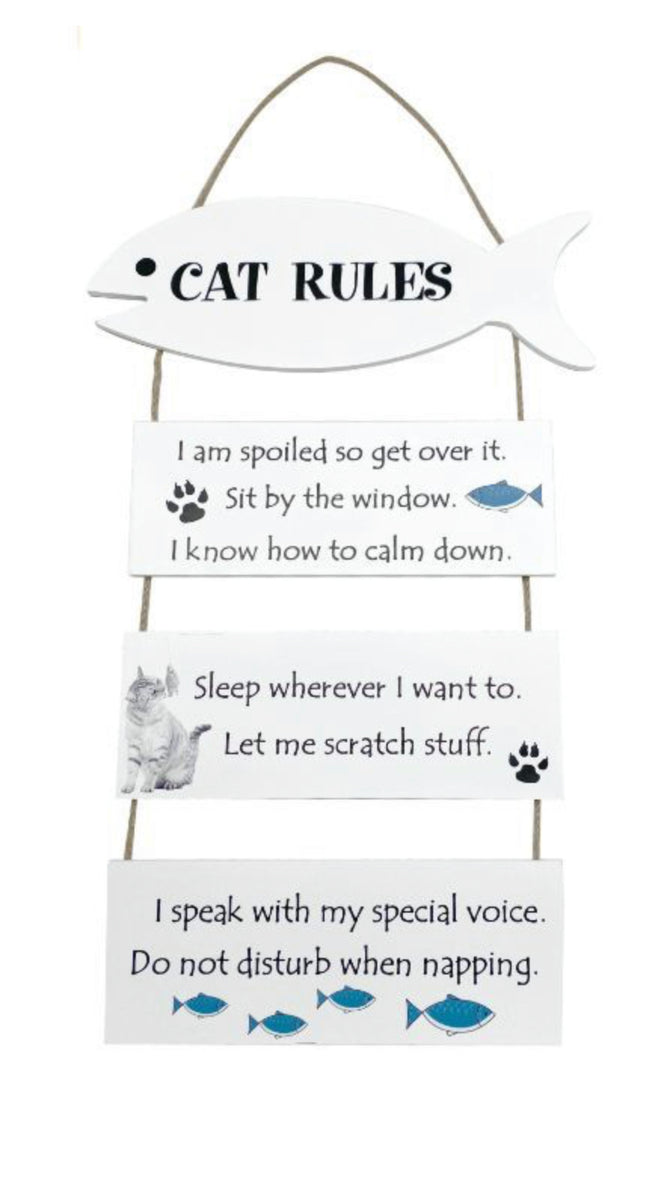 Dog or Cat Rules - 3 tier – Charlie & Chums